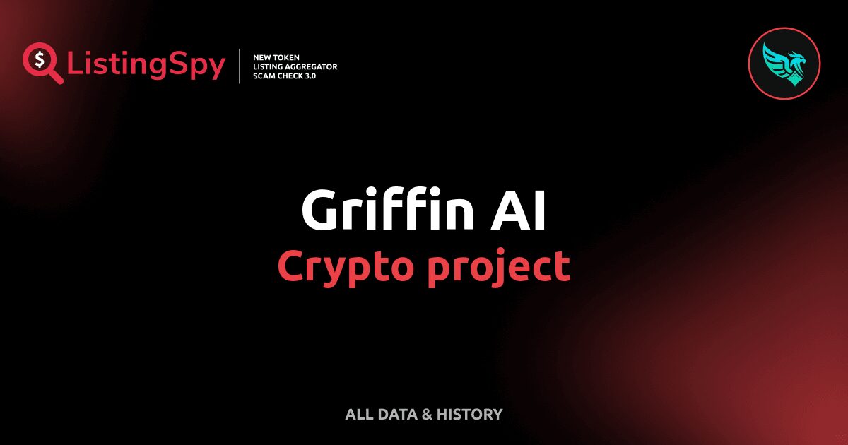 Griffin AI crypto project: GAIN token listings, events, analysis ...