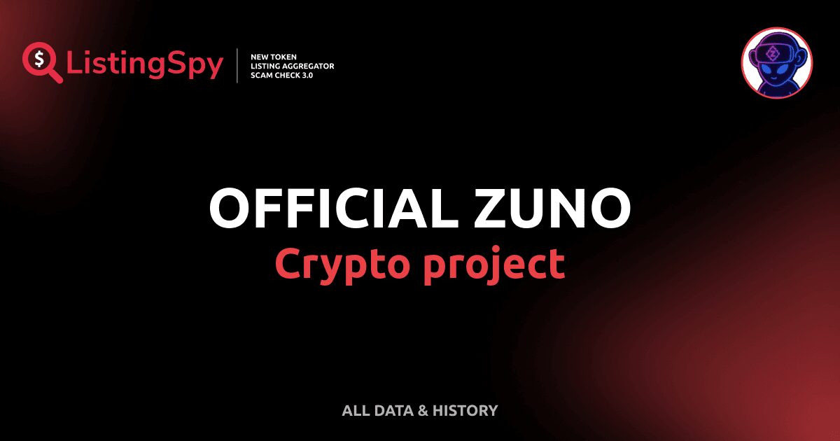 OFFICIAL ZUNO crypto project: zuno token listings, events, analysis ...