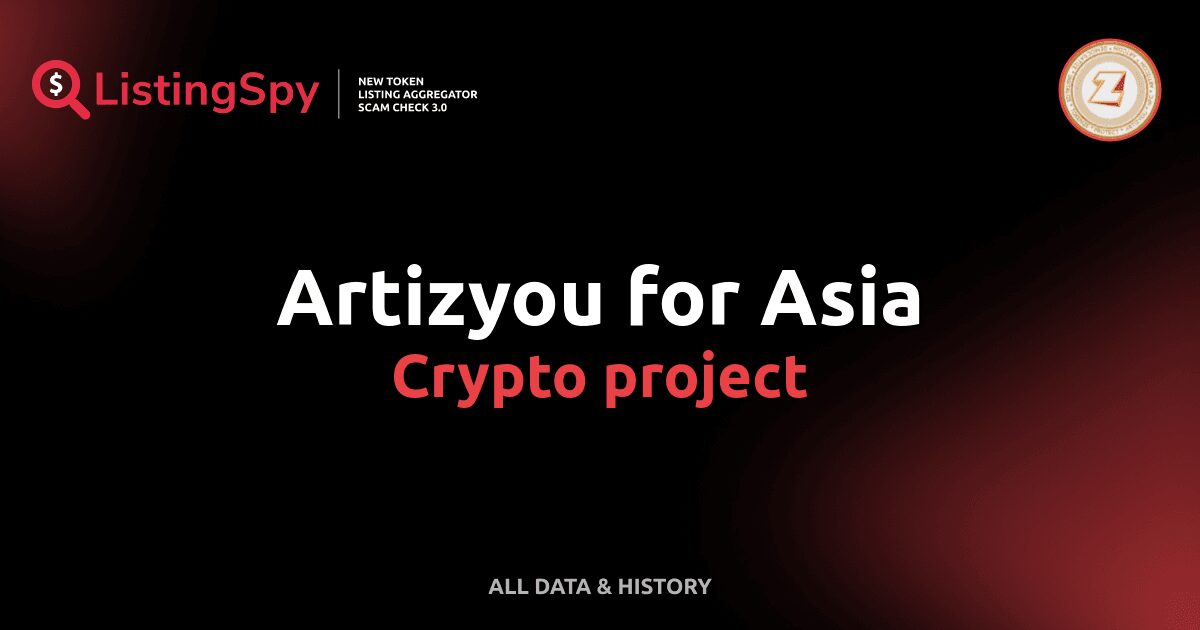Artizyou for Asia crypto project: art token listings, events, analysis ...