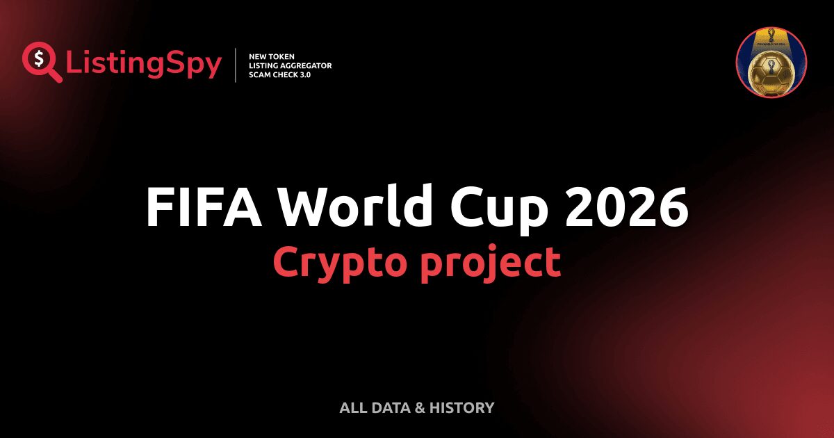 FIFA World Cup 2026 crypto project: FWC26 token listings, events ...